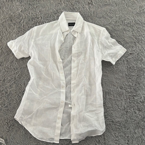 Giorgio Armani | Shirts | Giorgio Armani Button Up | Poshmark